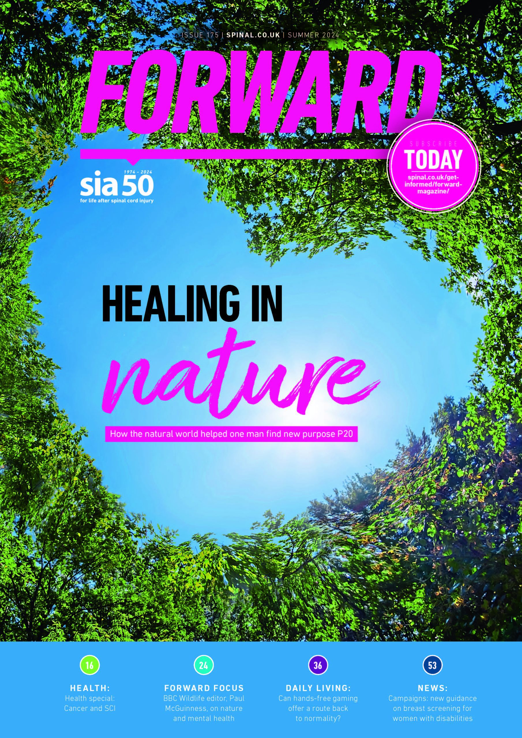 Books About Spinal Cord Injury - Forward Magazine